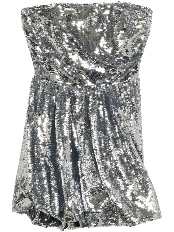 Simkhai Mallory Sequin-embellished Minidress
