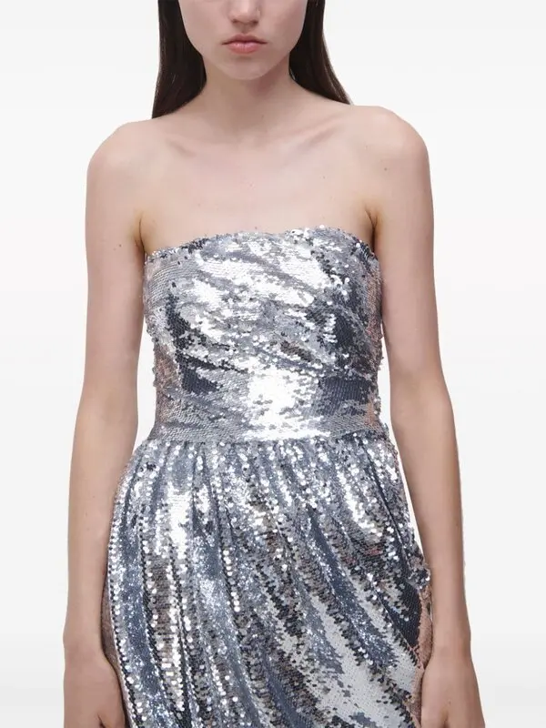 Simkhai Mallory Sequin-embellished Minidress