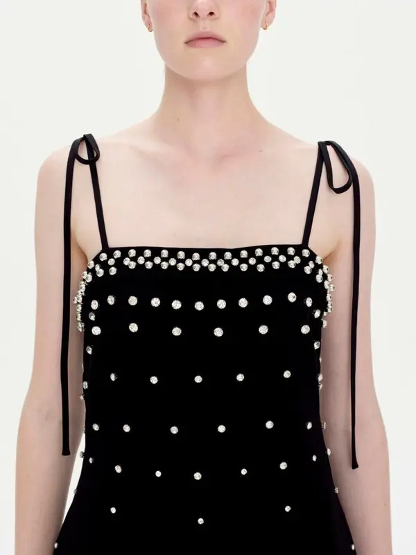 Simkhai Fayette Crystal-embellished Minidress