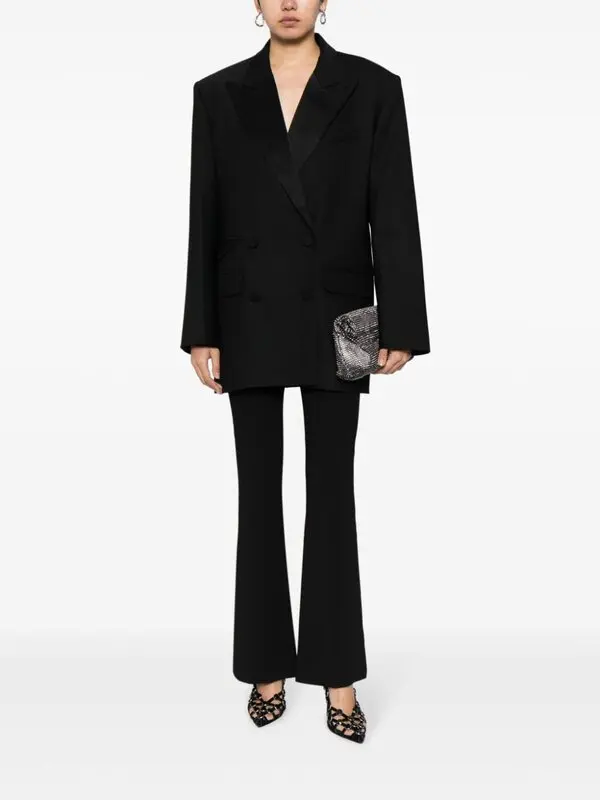 David Koma Double-breasted Tuxedo Blazer