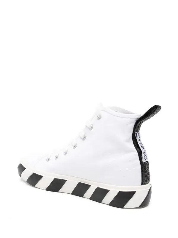 Off-White Vulcanized Canvas Sneakers