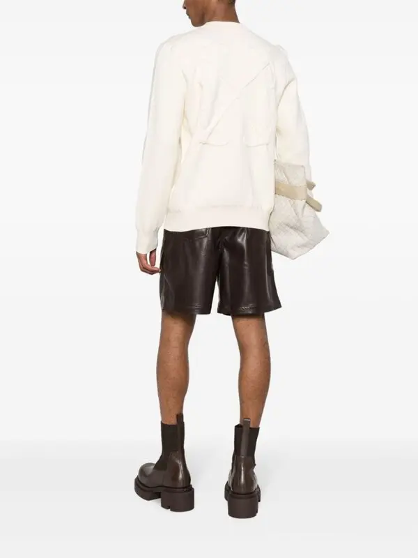 Off-White 3d Arrows Cotton Sweatshirt - Neutrals
