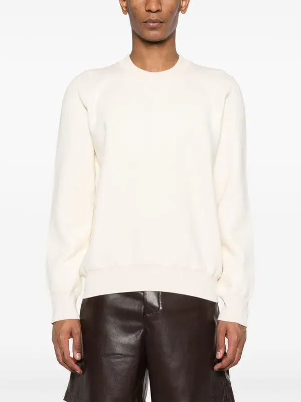 Off-White 3d Arrows Cotton Sweatshirt - Neutrals