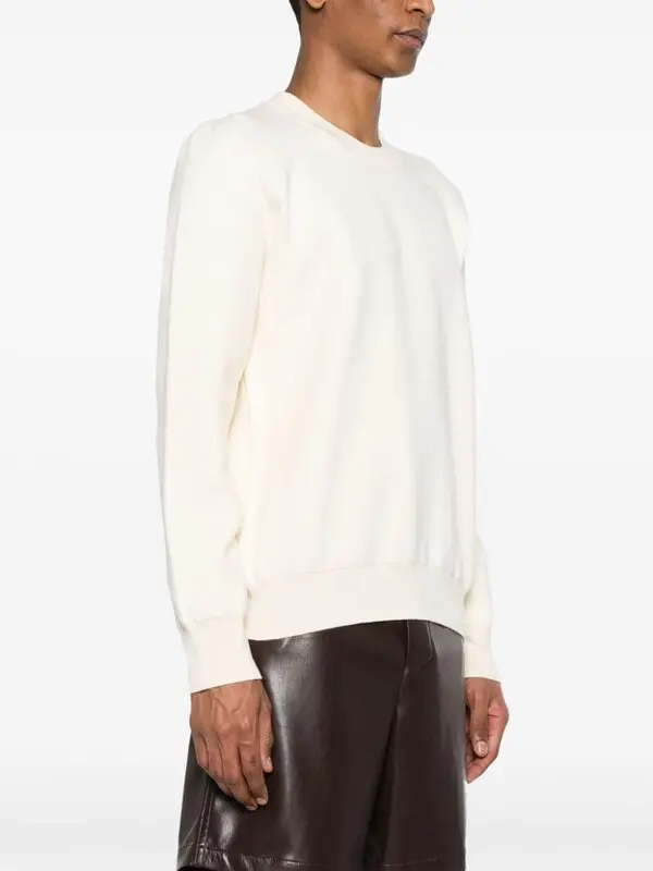 Off-White 3d Arrows Cotton Sweatshirt - Neutrals
