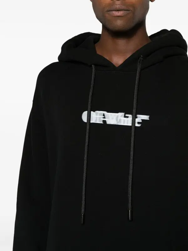 Off-White Logo-print Cotton Hoodie