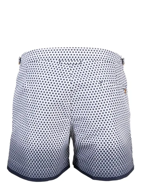 Orlebar Brown Floral-print Swim Shorts - White