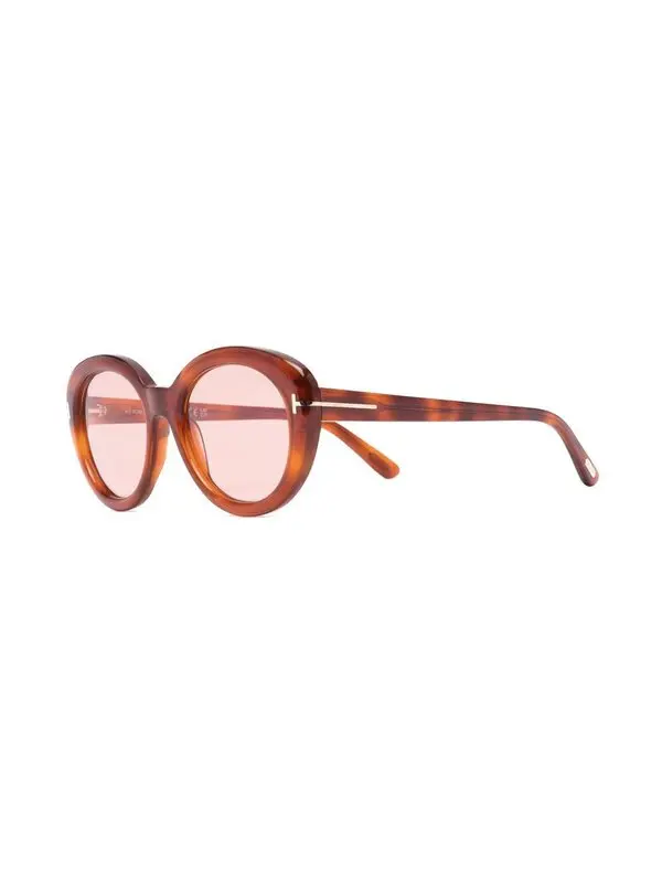 TOM FORD Lily Round-frame Sunglasses