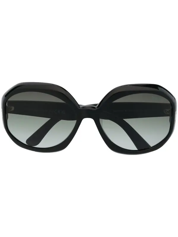 TOM FORD Oversize Frame Sunglasses - Black