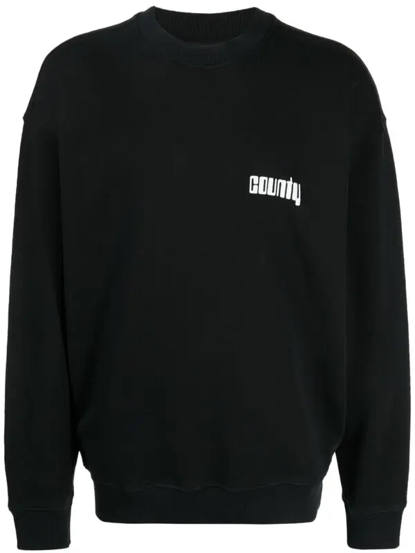 COUNTY OF MILAN Logo Print Sweatshirt
