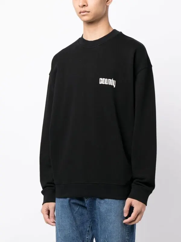 COUNTY OF MILAN Logo Print Sweatshirt
