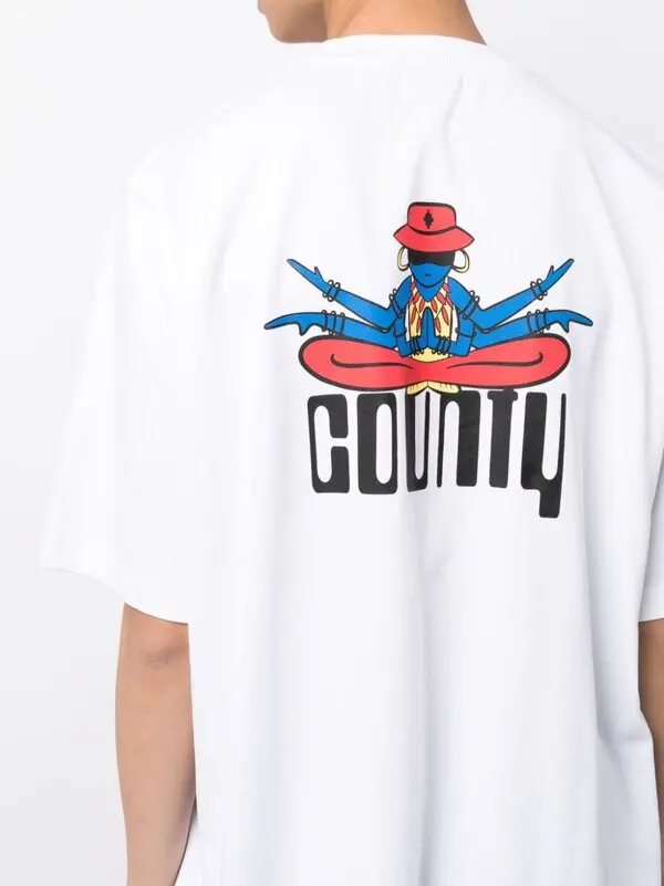 COUNTY OF MILAN Logo-print T-shirt