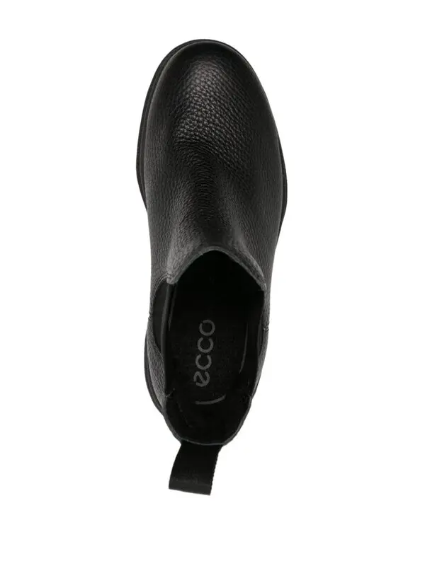 Ecco Grainer Leather Ankle Boots