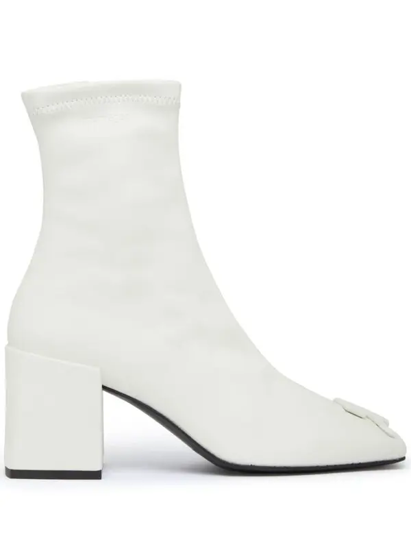 COURREGES Reedition Ac Ankle Boots - White