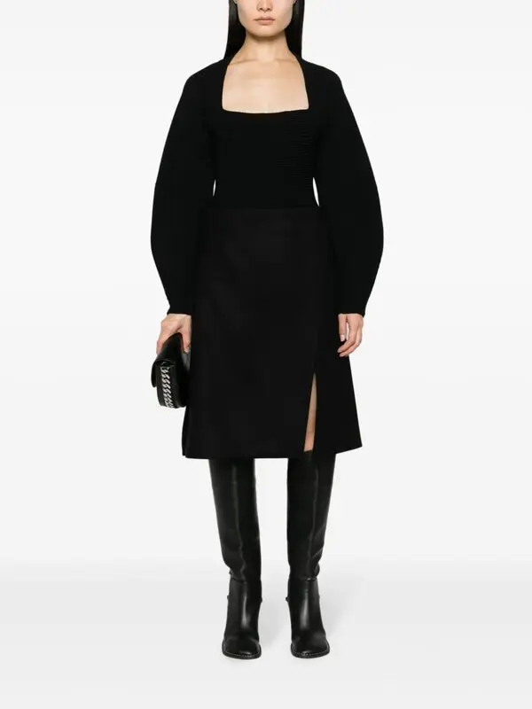 Stella McCartney Felted A-line Skirt