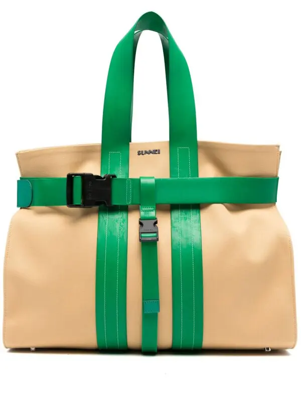 ショルダーバッグ sunnei parallelepipedo bag Sunnei Parallelepipedo Bag - Military Green | Garmentory
