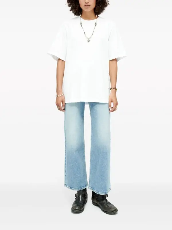 RE/DONE Wide-leg Cropped Jeans
