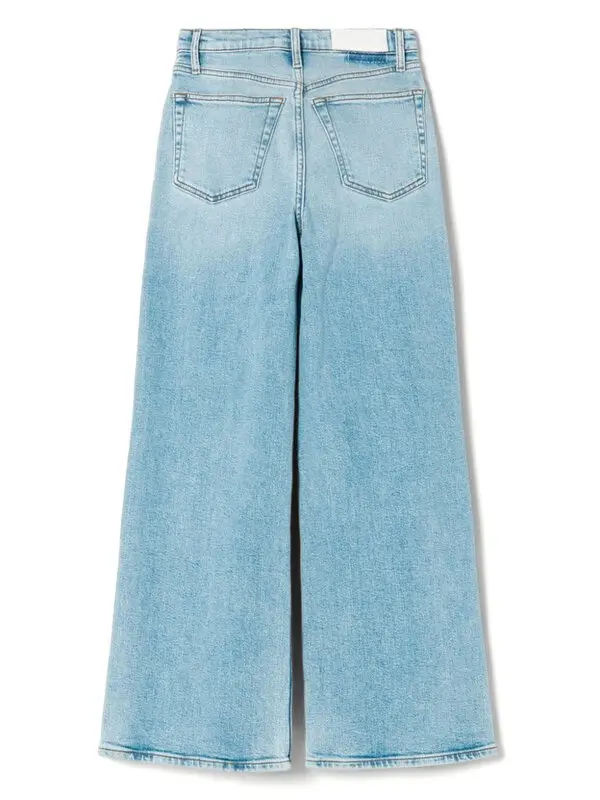 RE/DONE Wide-leg Cropped Jeans