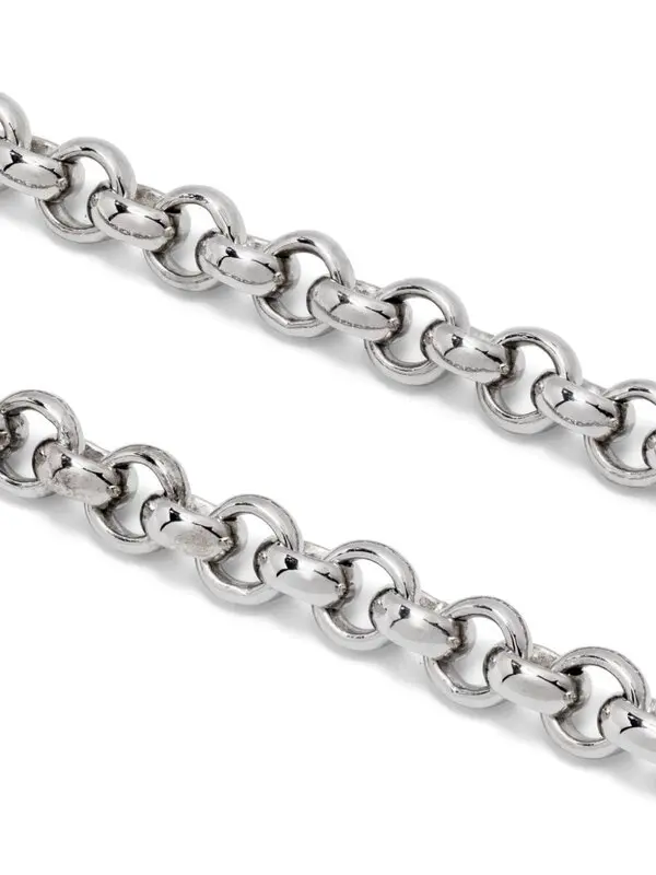 Tom Wood Thick Rolo Chain Necklace - Silver