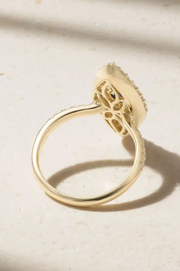 ANITA KO Evil Eye Ring