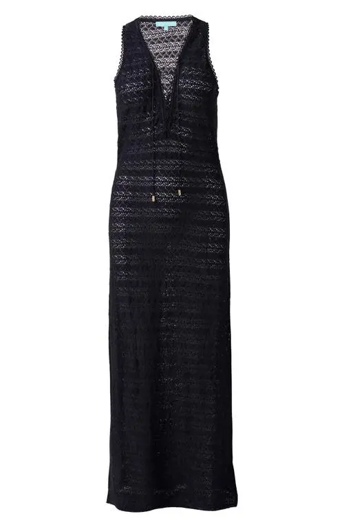 Melissa Odabash Maddie Cover-up Maxi Dress - Black