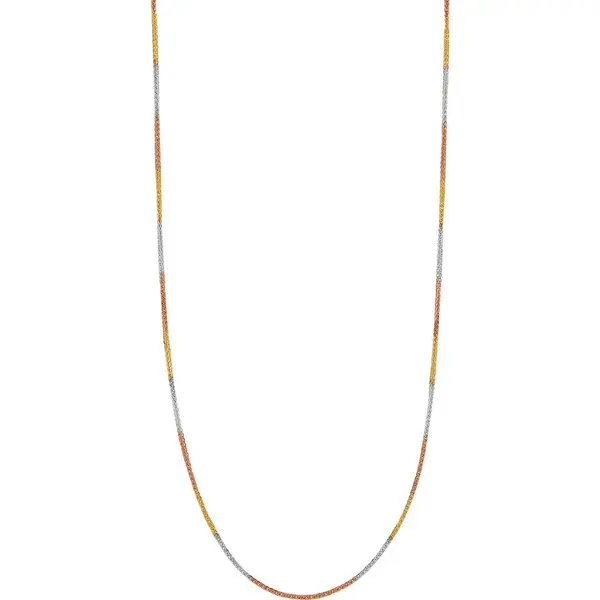 Bony Levy 14k Gold Kiera Chain Necklace - 14k White Yellow Rose Gold