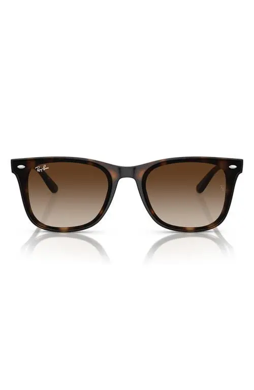 Ray-ban 65mm Oversized Square Sunglasses - Havana