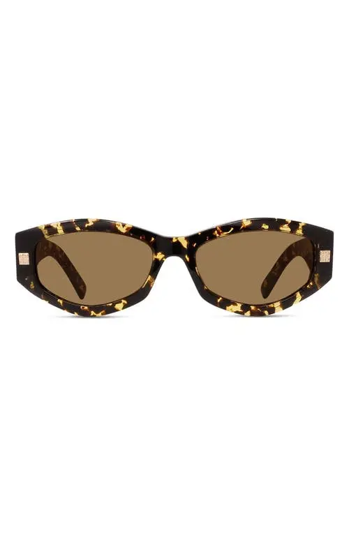 Givenchy Gv Day Square Sunglasses - Havana / Brown