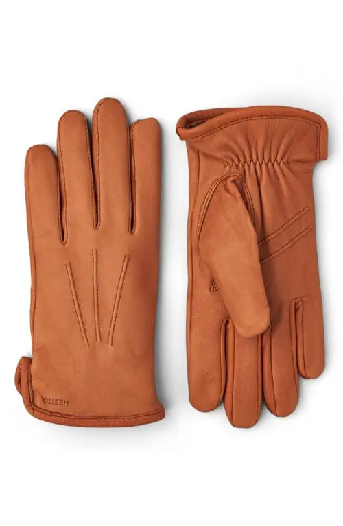 HESTRA Andrew Leather Gloves - Cork