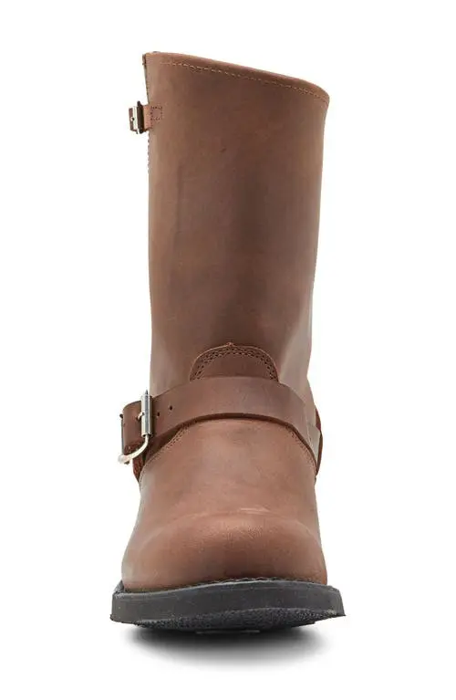 Frye Engineer Biker Boots - Gaucho - Crazy Horse Leather