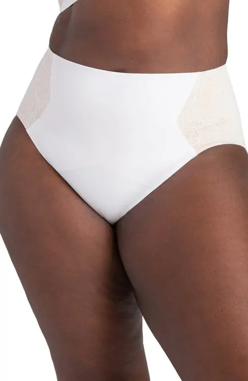 HONEYLOVE Lace Crossover Briefs - Astral
