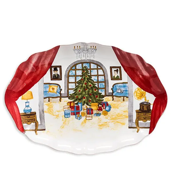 COSTA NOVA Casafina The Nutcracker Small Oval Platter - Multi