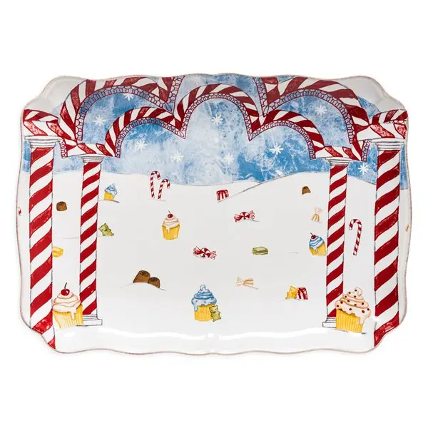 COSTA NOVA Casafina The Nutcracker Rectangle Platter