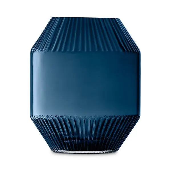 LSA International Rotunda Vase - Blue