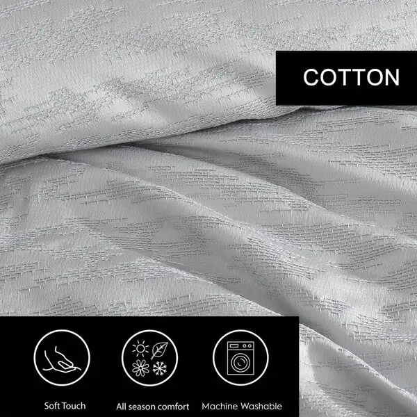 Vera Wang Illusion Grey Duvet Cover Set - Silver/gray