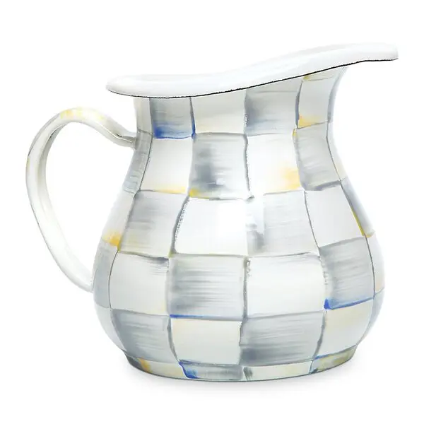 MACKENZIE-CHILDS Sterling Check Creamer - Multi