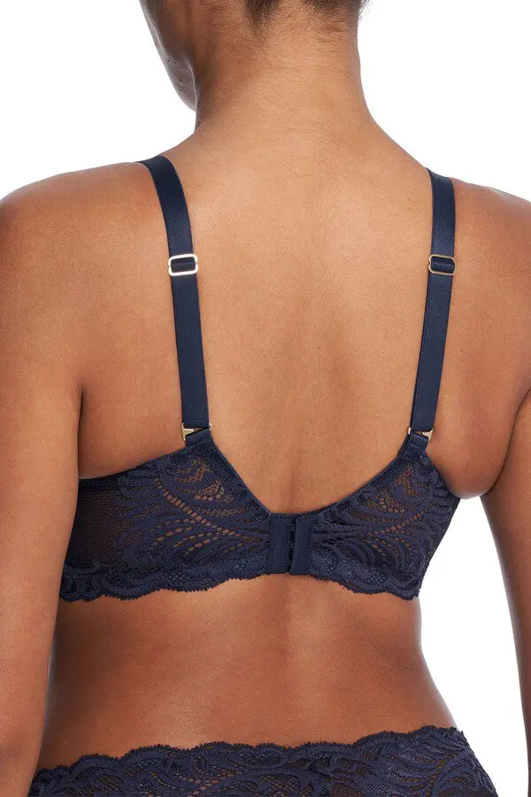 Feathers Full Figure Contour Bra in Seashell - Busted Bra Shop