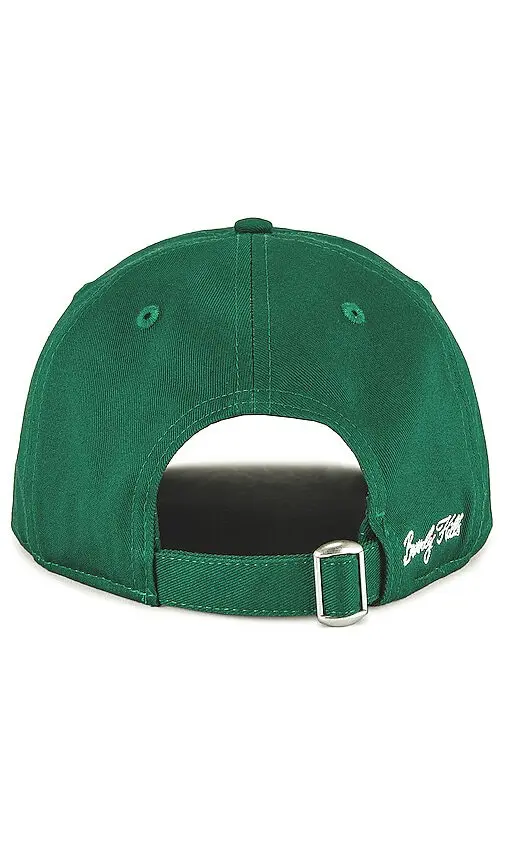 BEVERLY HILLS x REVOLVE 90210 Baseball Hat in Green Beverly Hills Rodeo® Trucker Hat Green/Gold – First Class  main image 4