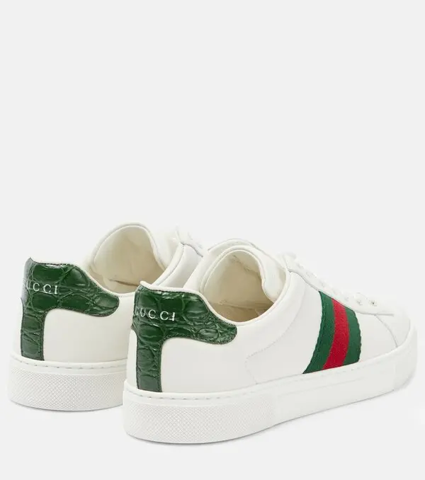 Gucci Ace Leather Sneakers - Multicoloured