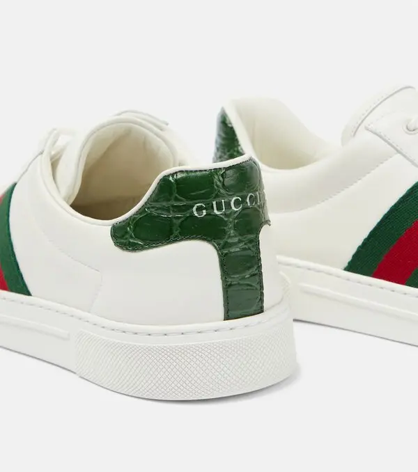Gucci Ace Leather Sneakers - Multicoloured