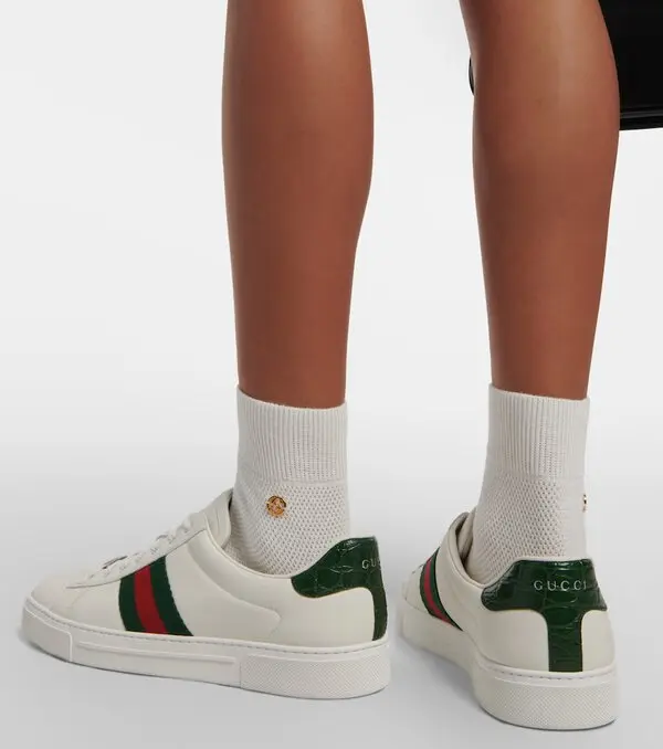 Gucci Ace Leather Sneakers