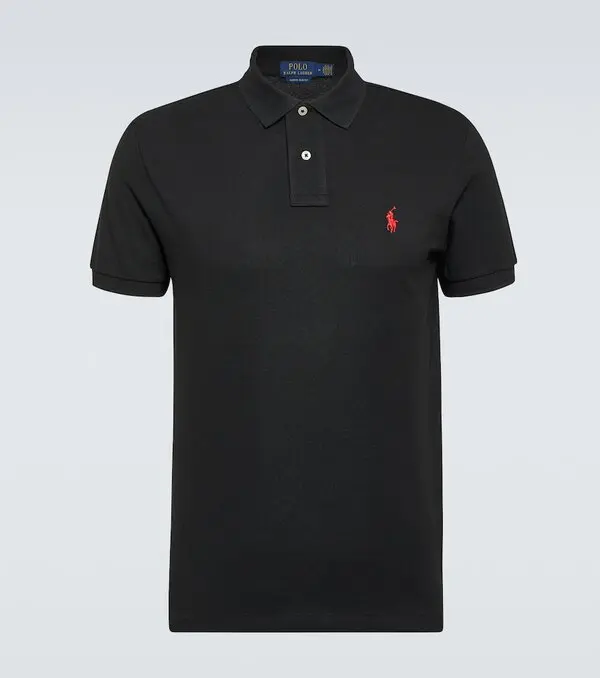 Polo Ralph Lauren Cotton Polo Shirt - Black