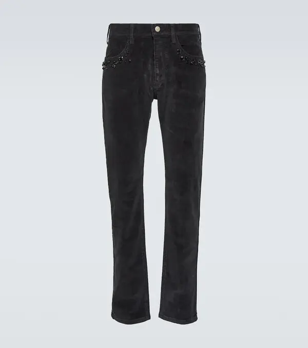 Undercover Studded Corduroy Slim Pants