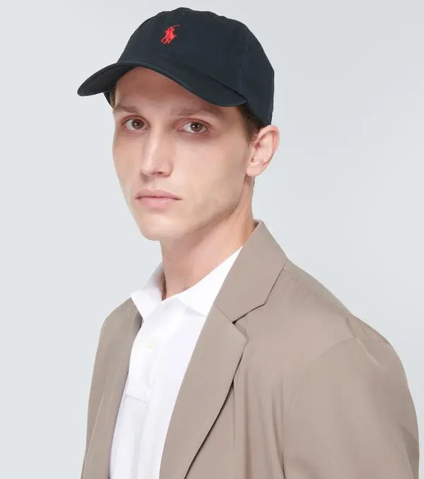 Polo Ralph Lauren Cotton Baseball Cap - Black
