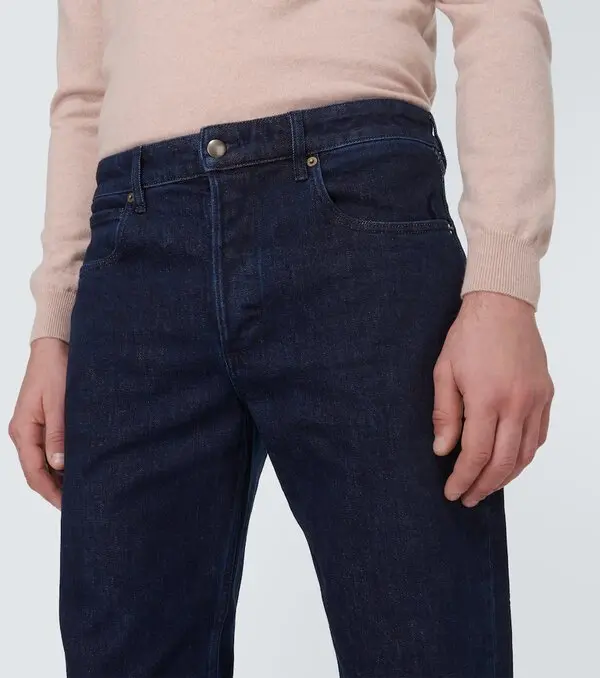 Thom Sweeney Straight Leg Jeans