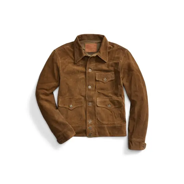 Ralph Lauren Roughout Suede Jacket