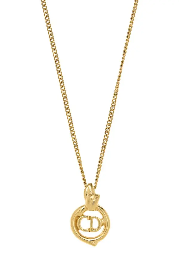 Dior Cd Logo Pendant Necklace