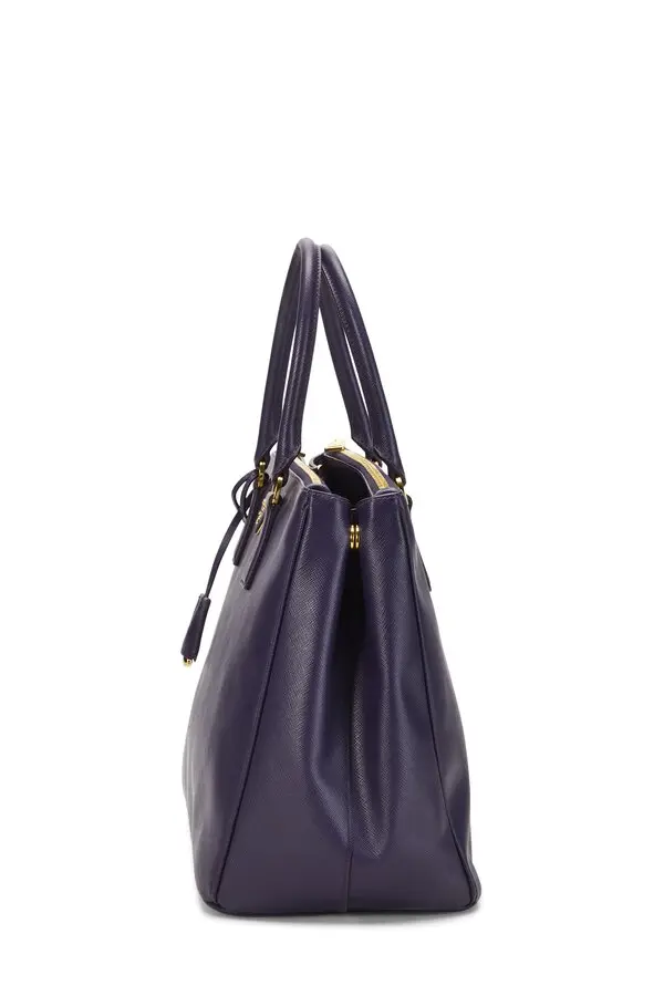 Prada Saffiano Executive Tote - Purple