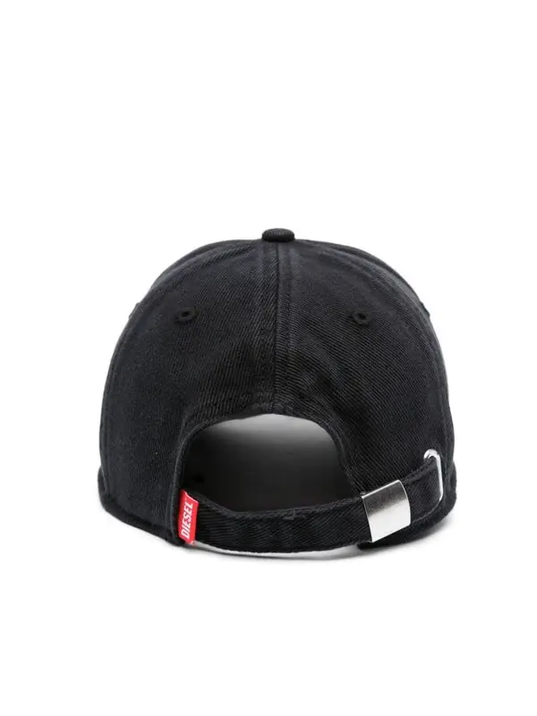 DIESEL® Cotton Cap With Logo Embroidery
