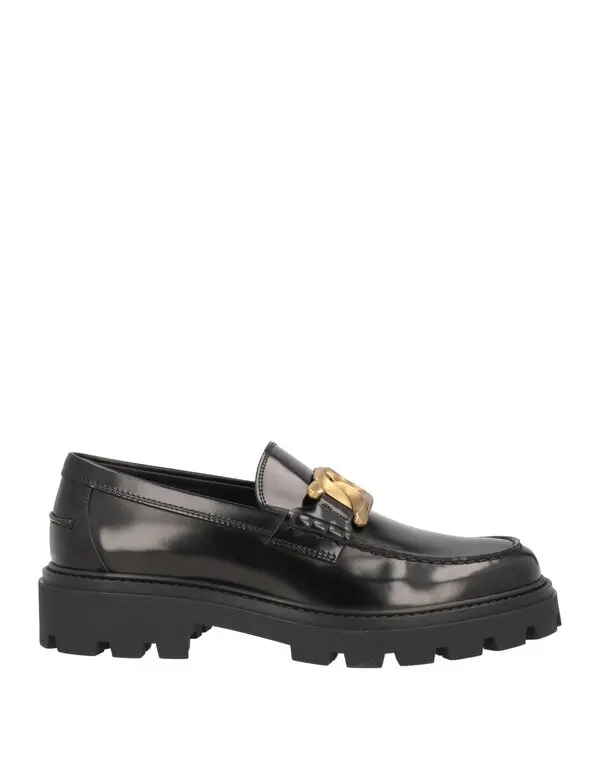 TOD'S Loafers In Leather With Logo