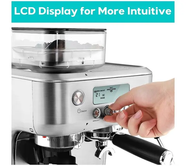CASABREWS All-in-one Espresso Machine With Lcd Splay